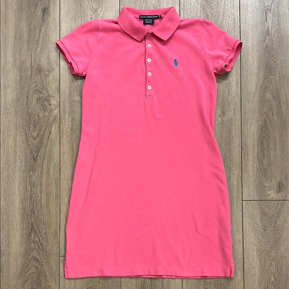 Ralph Lauren | Dresses | Ralph Lauren Sport Pink Pique Cotton Short ...